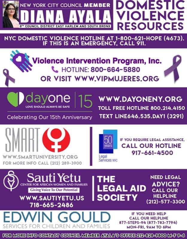 Domestic Violence Support Group Flyers
