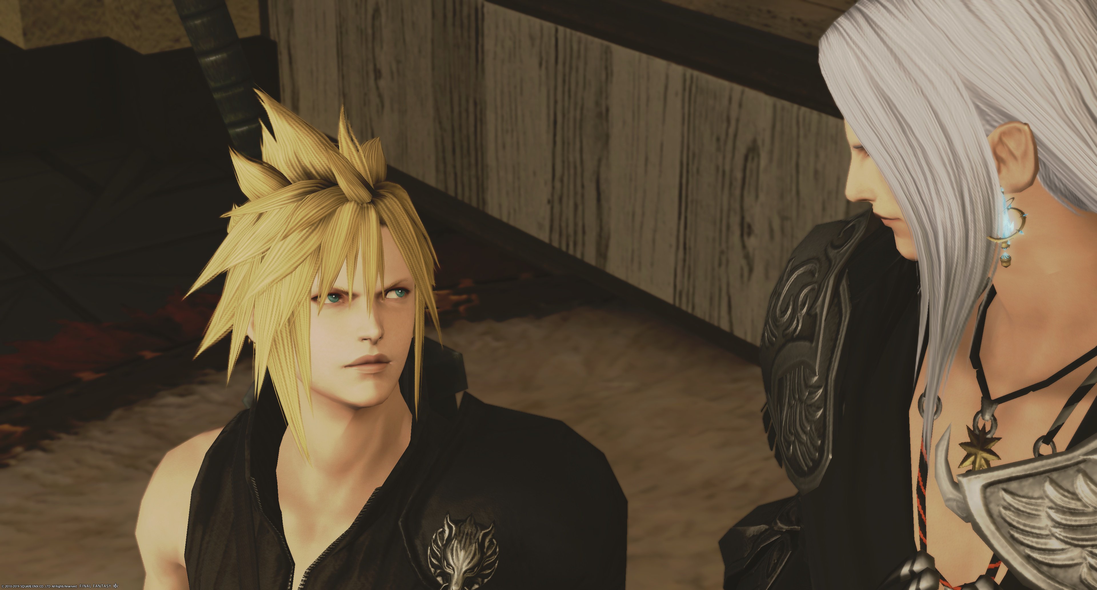 FF14で FF7ごっこ / Twitter