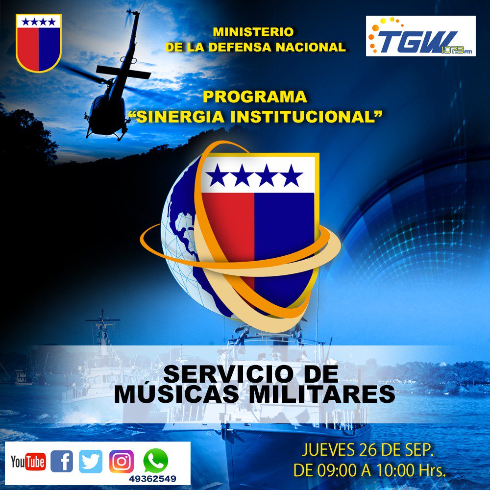 Ejército Guatemala on Twitter: "#SinergiaTGW | Sintoniza Radio TGW 107.3 F.M y escucha una ...