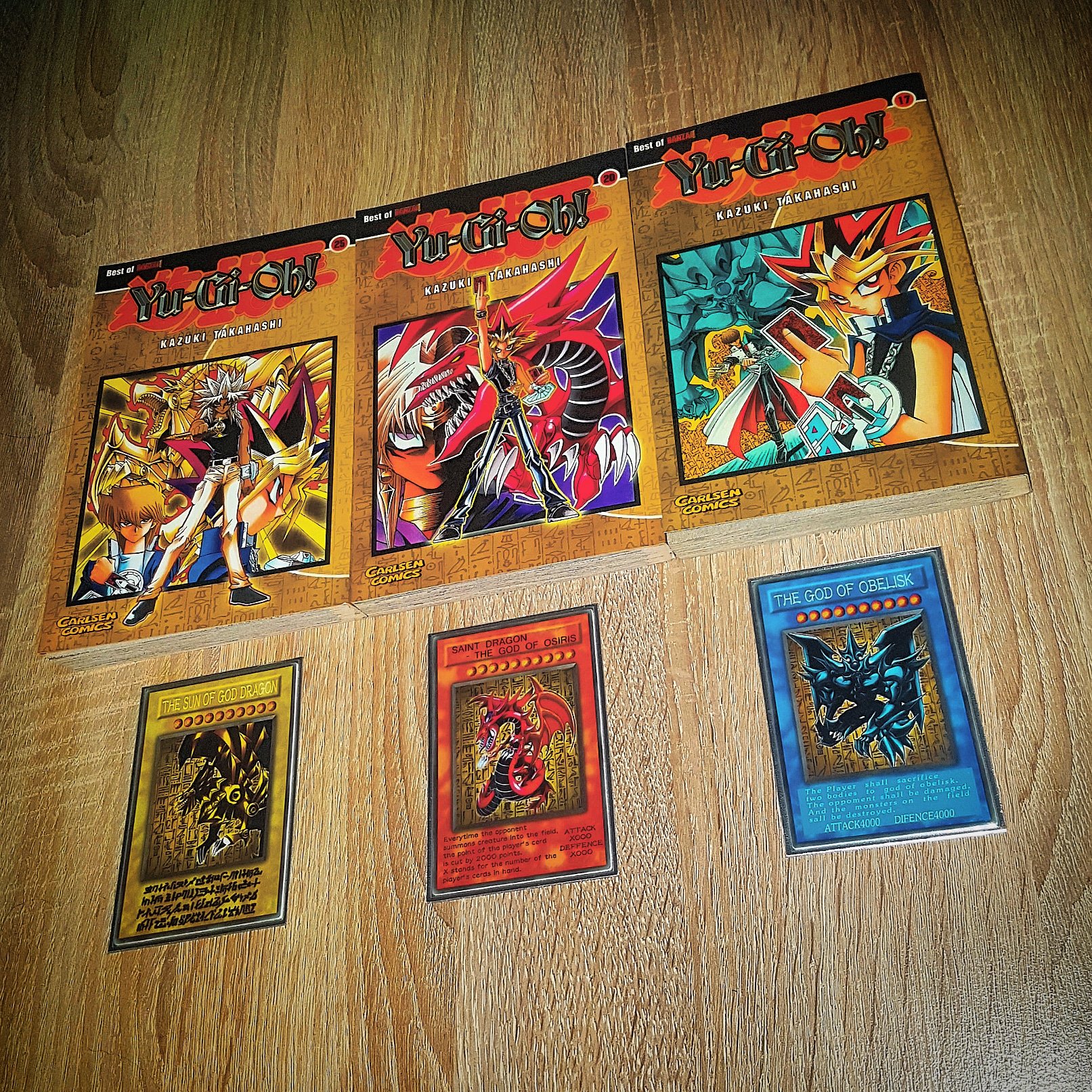 Osiris Egyptian God Card