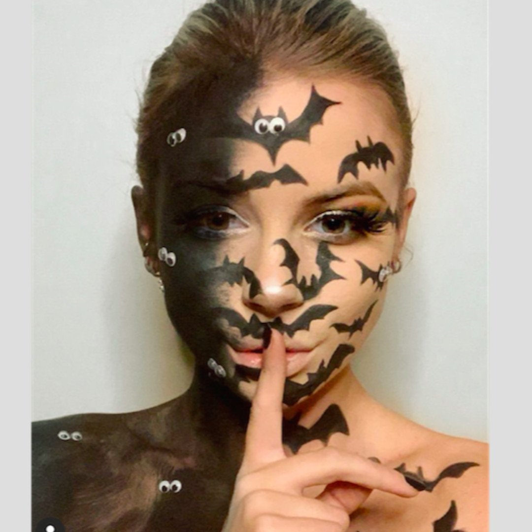 Bat Costume Makeup