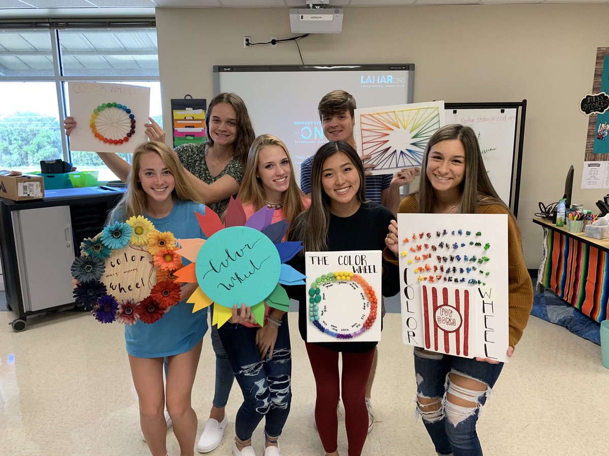 3d Color Wheel Projects