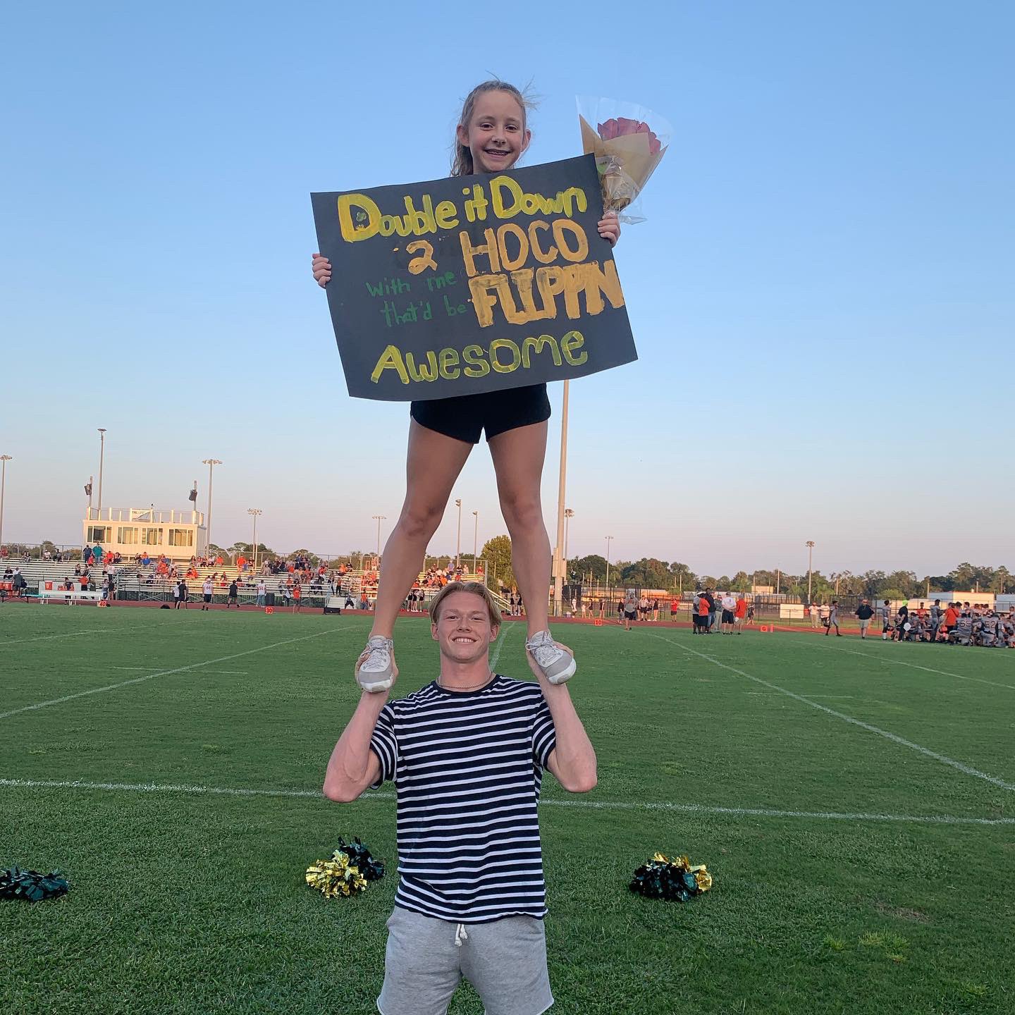 Cheerleading Prom Proposal Ideas Promposal 😍 #cheer #fyp #trending