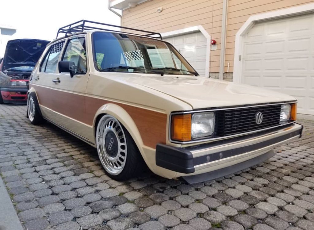 Slammed Mk1 Vw Rabbit