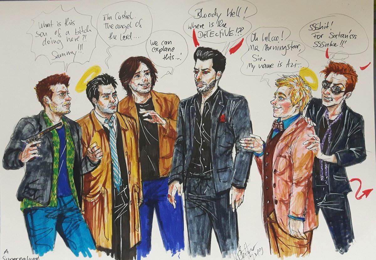 Lucifer Supernatural Fan Art