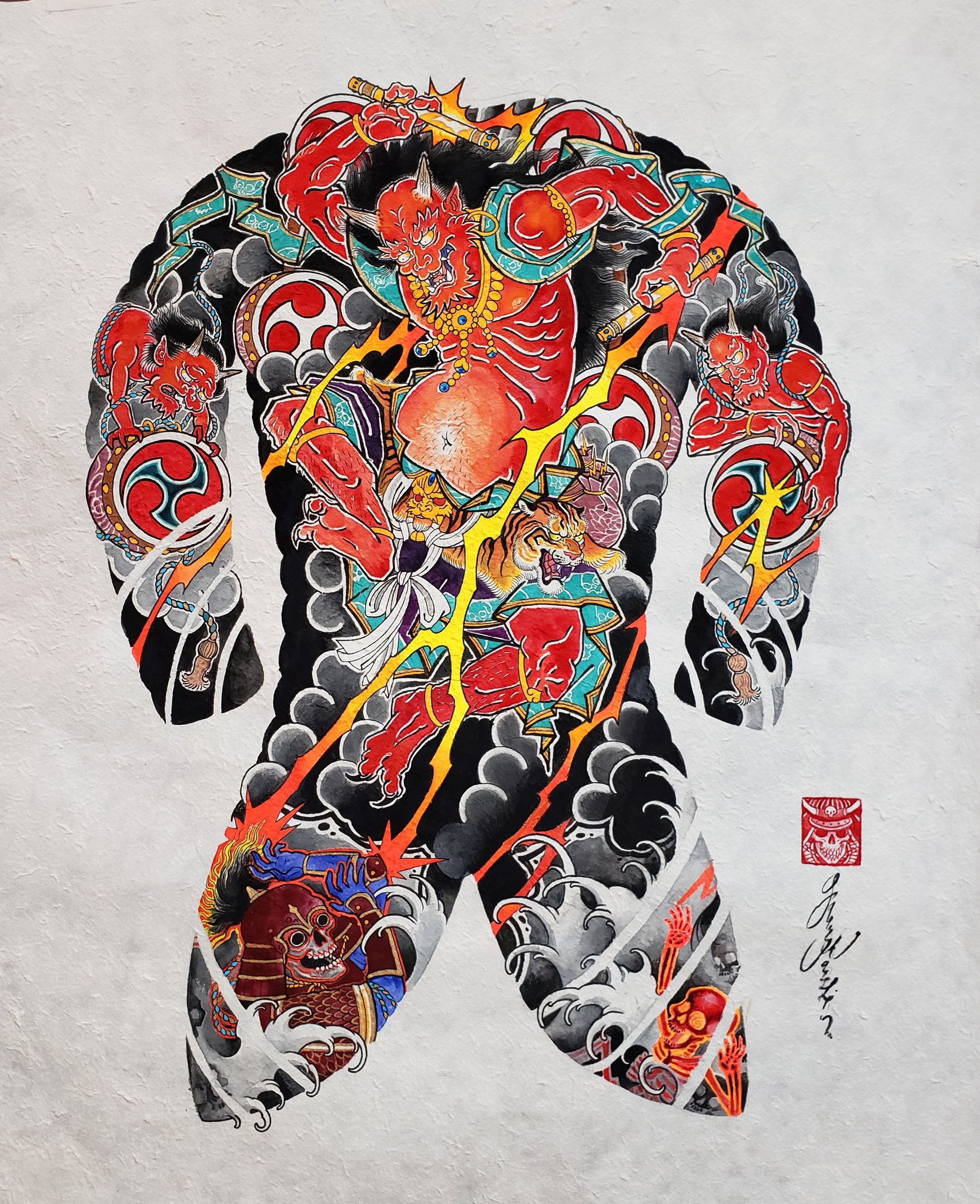 Raijin Tattoo Meaning