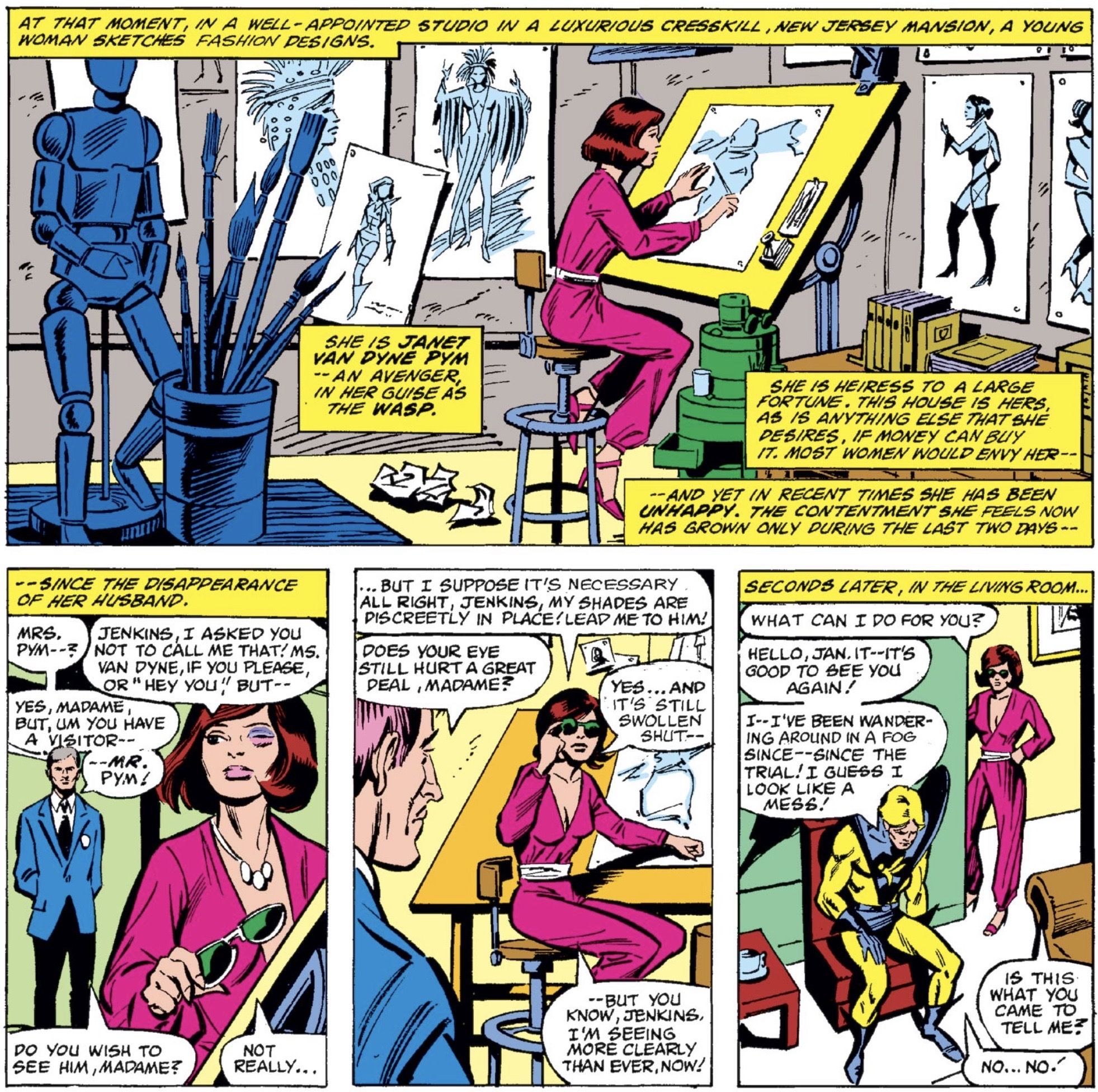 Janet Van Dyne And Hank Pym