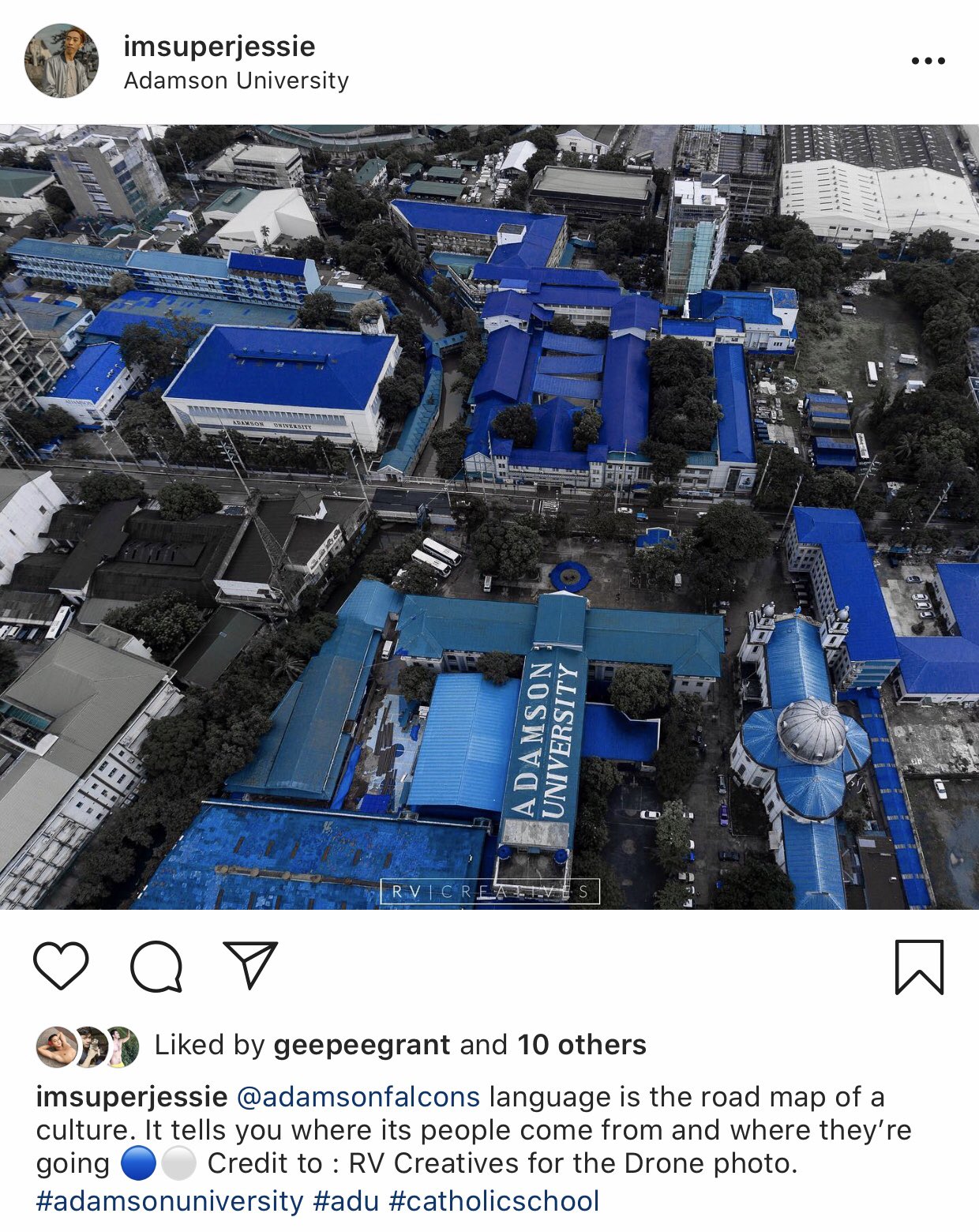 Adamson University Campus Map