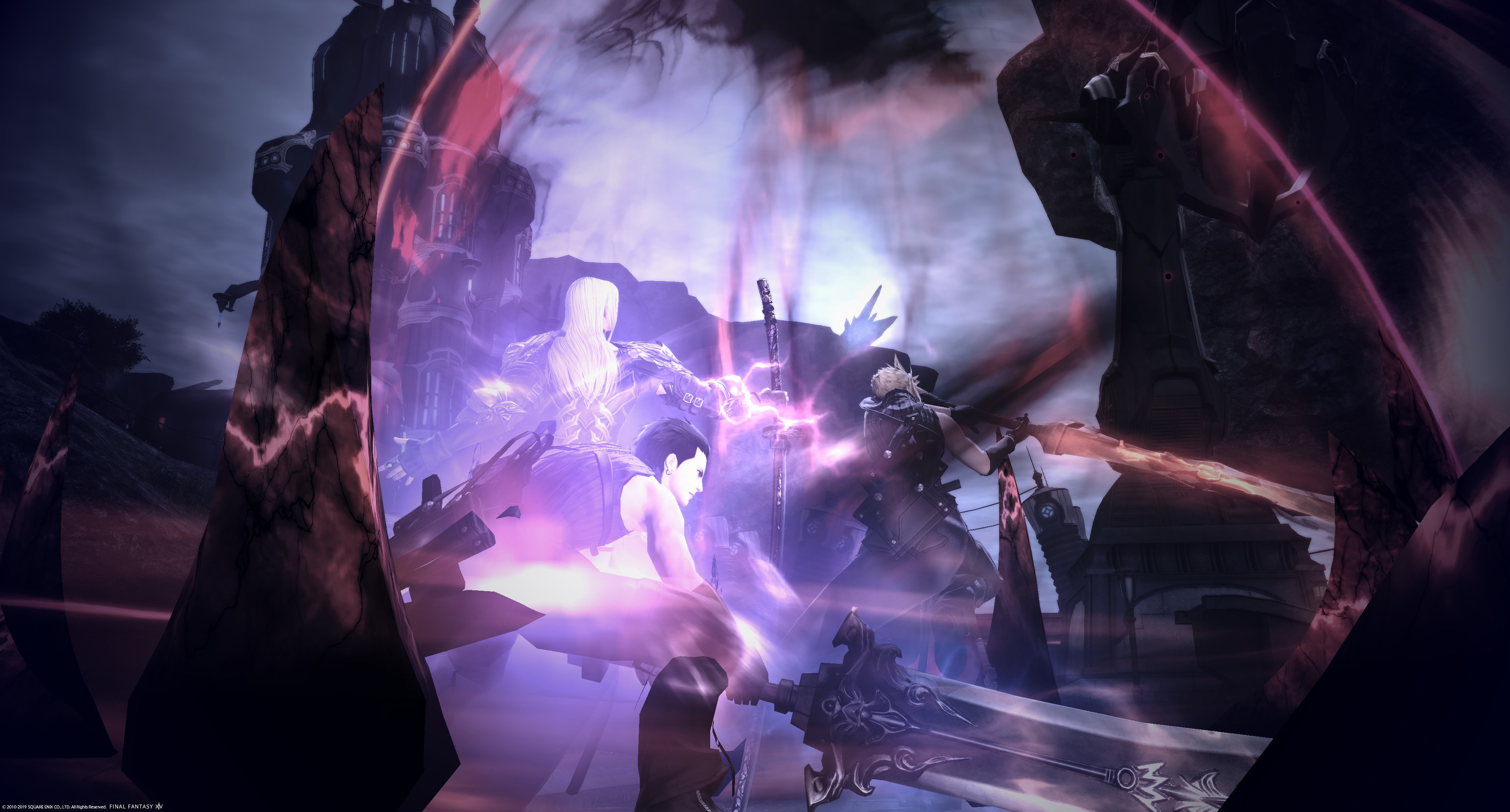 FF14で FF7ごっこ / Twitter