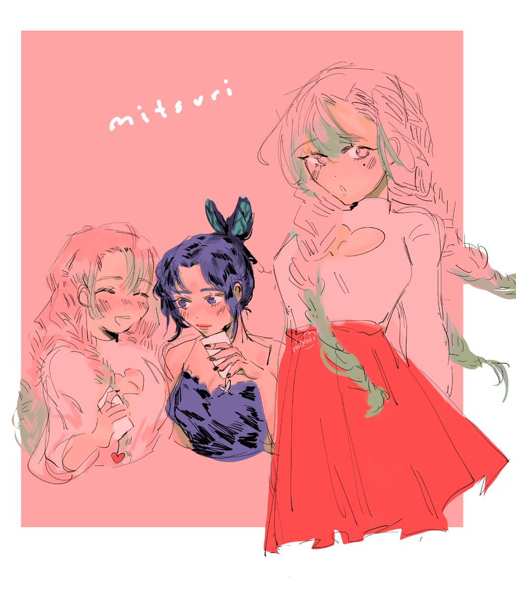 「i feel like i never draw misturi i must 」|mlkinis 💜 sacanime aa114のイラスト