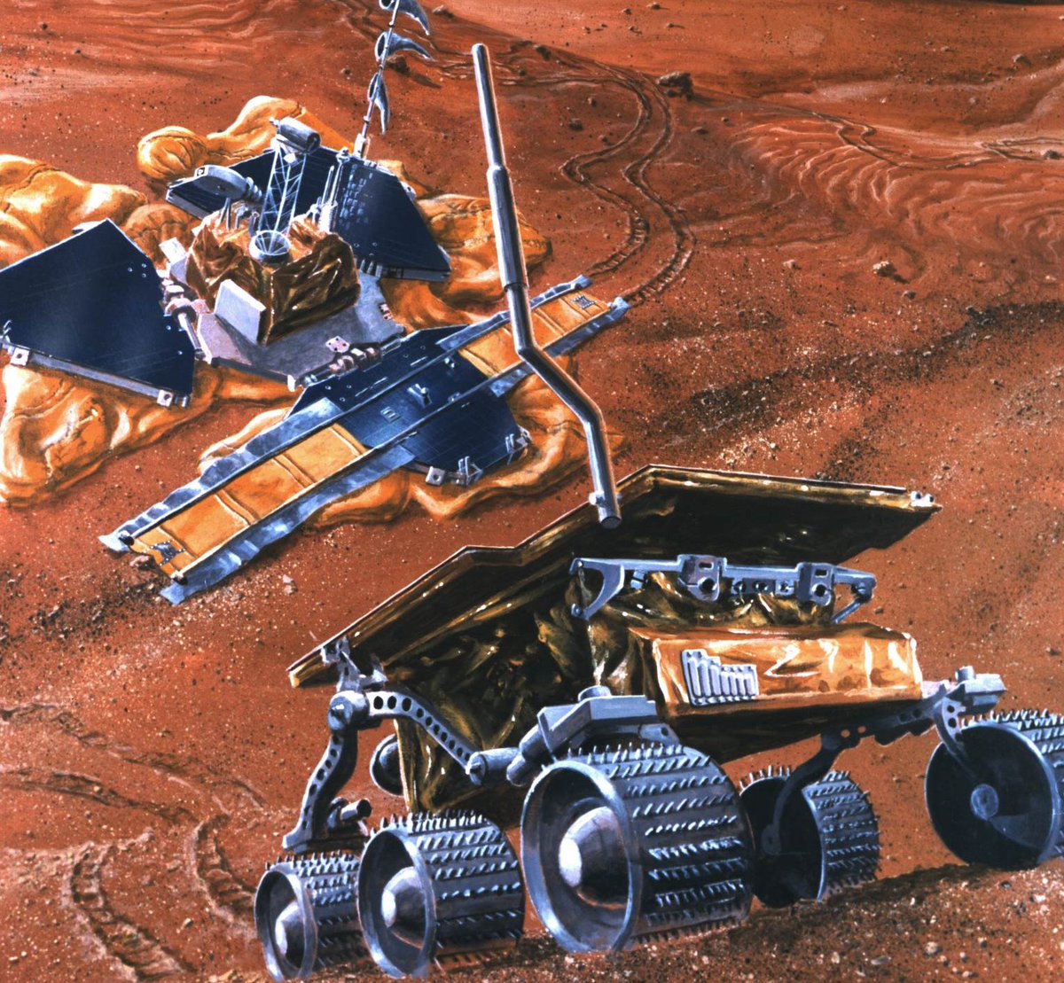 Today in 1997, communication with the Mars Pathfinder lander ceased ...