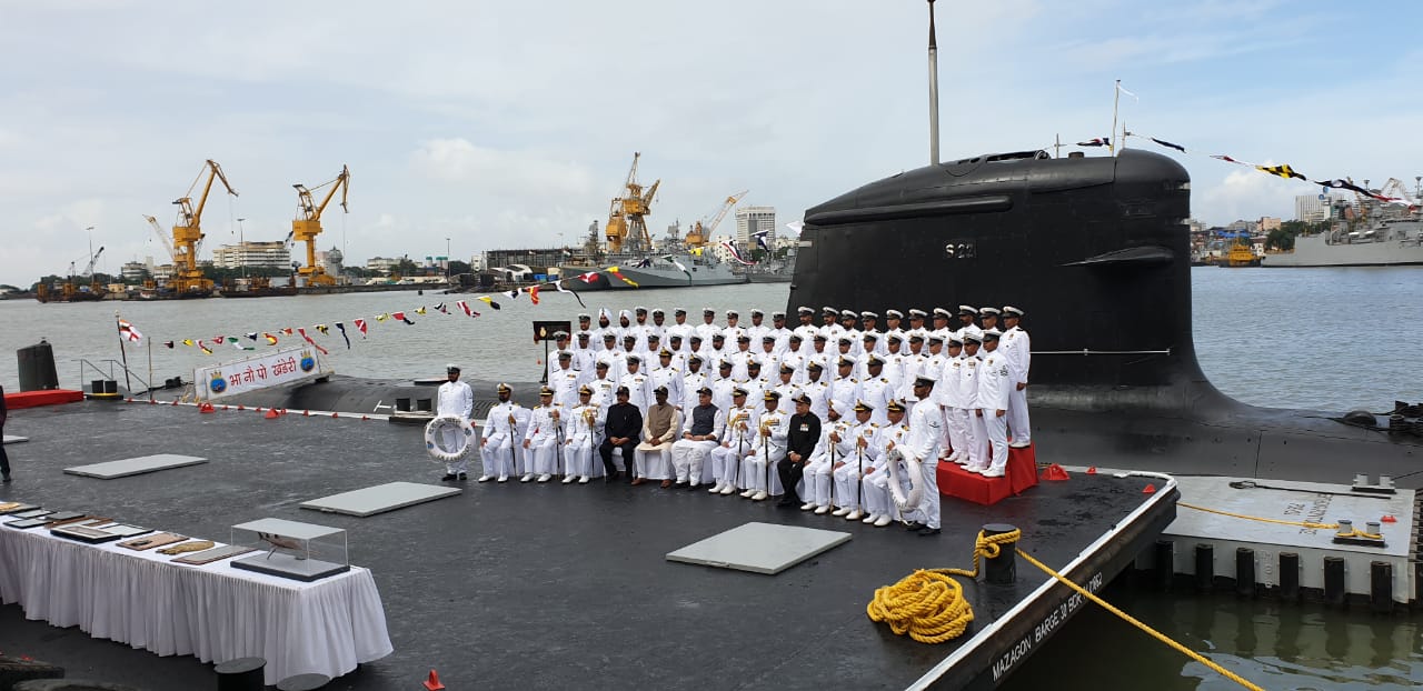 Captain DK Sharma on Twitter: "#INSKhanderi commissioned. Many Many Congratulations #IndianNavy…
