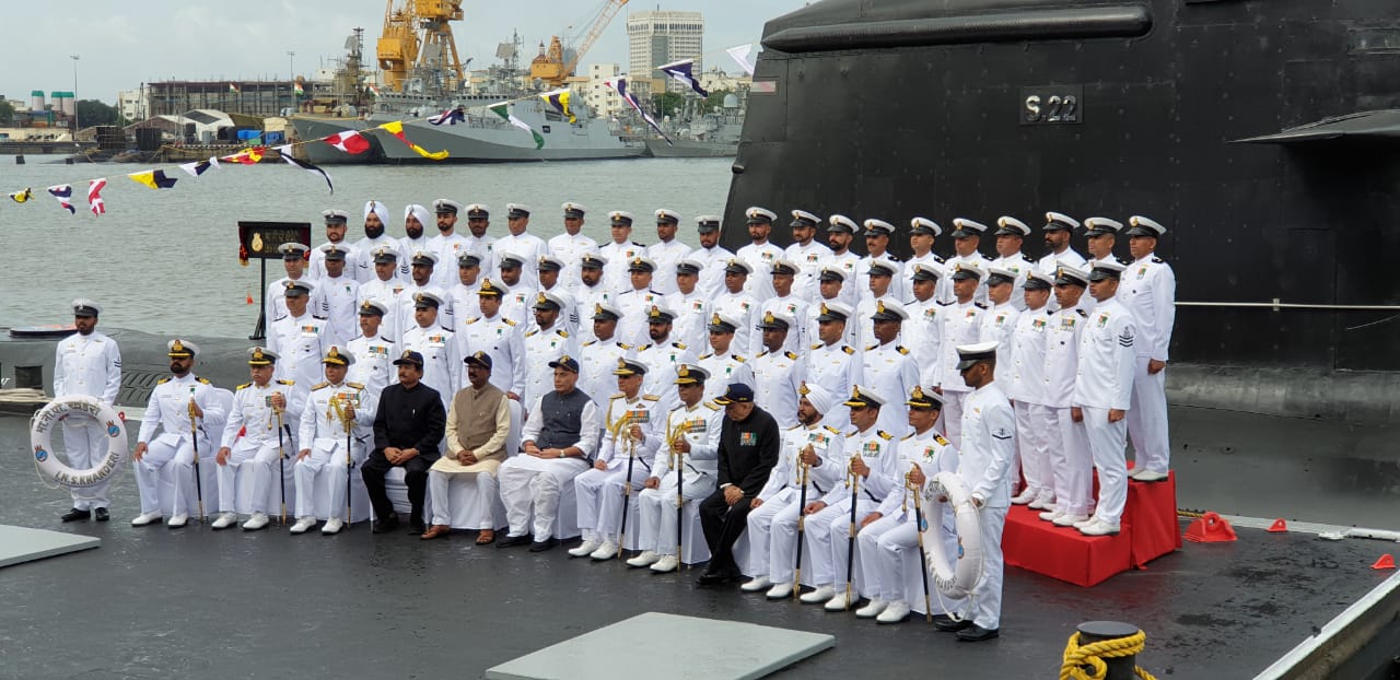 Captain DK Sharma on Twitter: "#INSKhanderi commissioned. Many Many Congratulations #IndianNavy…