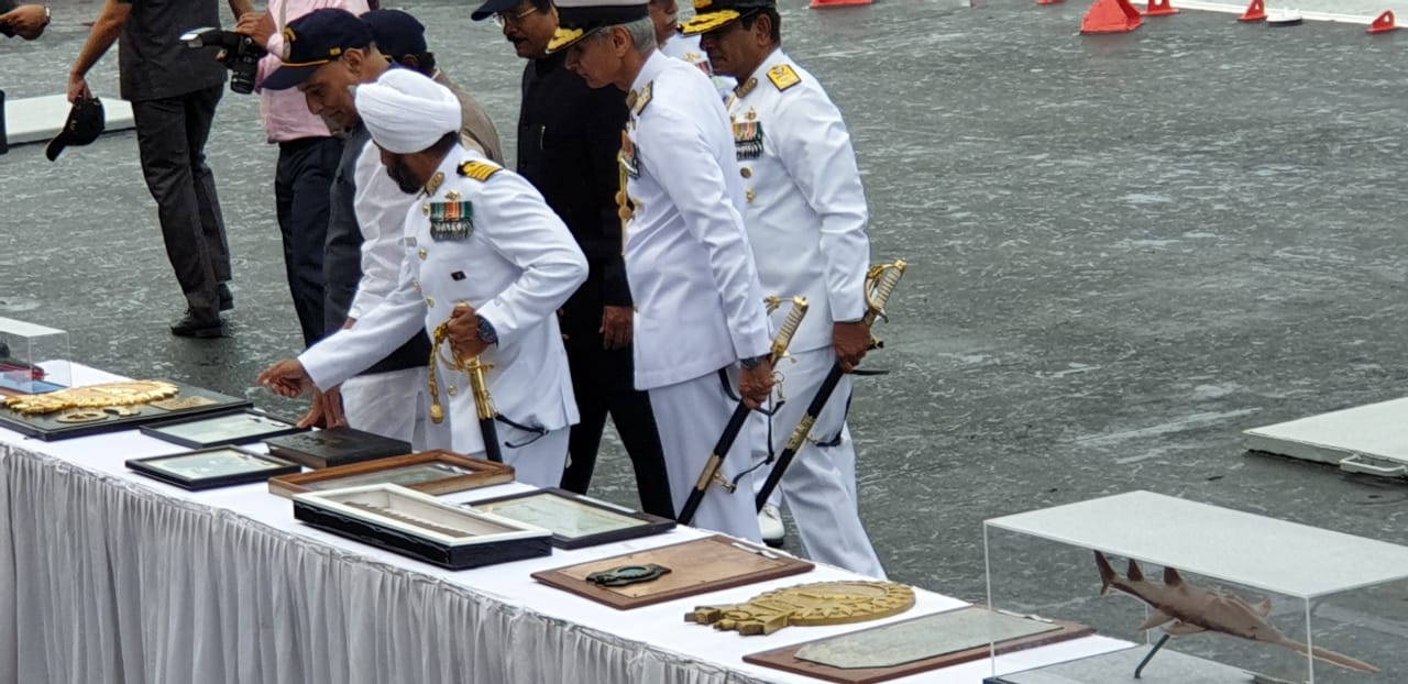 Captain DK Sharma on Twitter: "#INSKhanderi commissioned. Many Many Congratulations #IndianNavy…