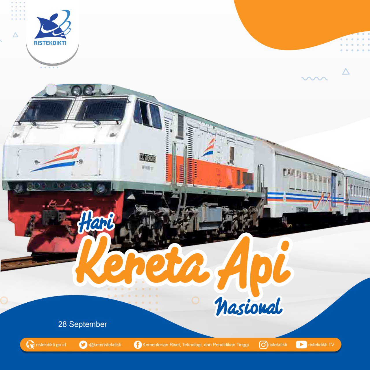 BRIN Indonesia on Twitter: "Selamat Hari Kereta Api Nasional, #SobatRistekdikti! Mau tahu ...