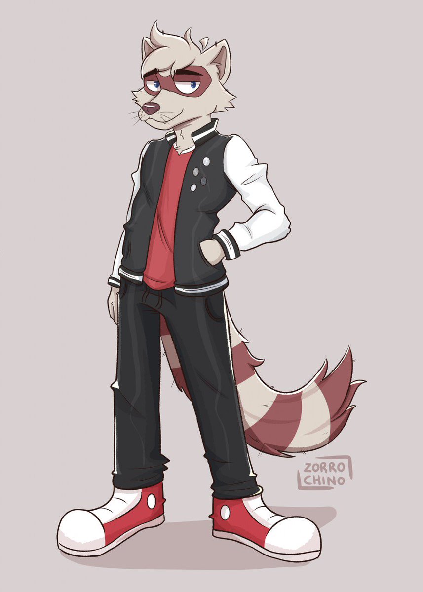 Anthro Ferret