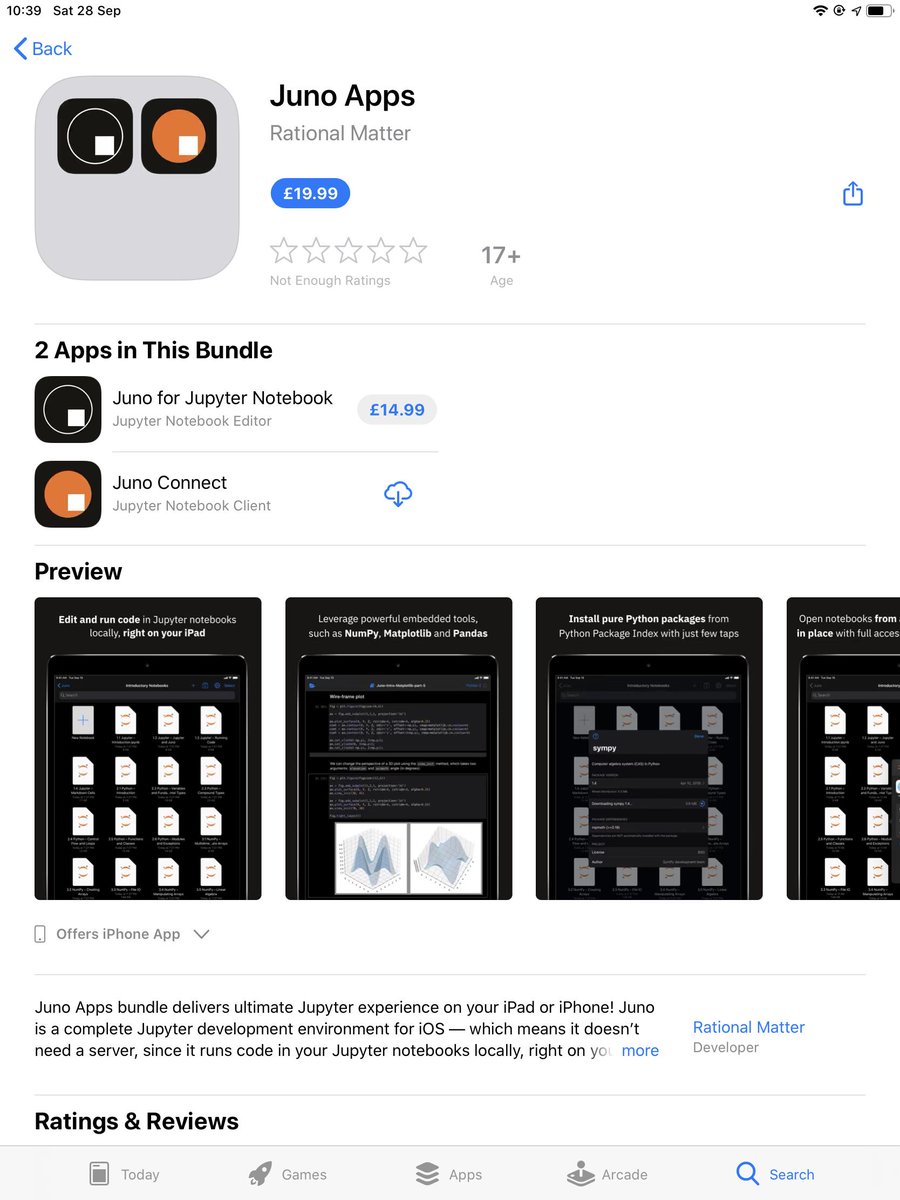 Juno Apps on Twitter: "Ah, I think you are right!... It’s a shame, I was hoping to use this as a ...