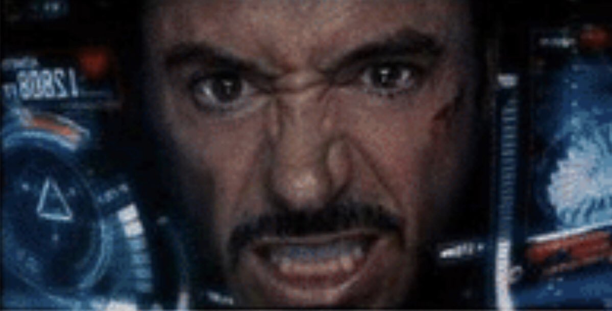 Tony Stark Annoyed Face