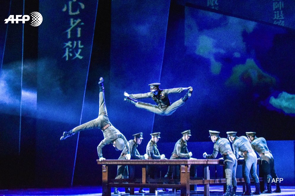 A Thread from @AFP: "From movie screens to theatre stages, China's ...
