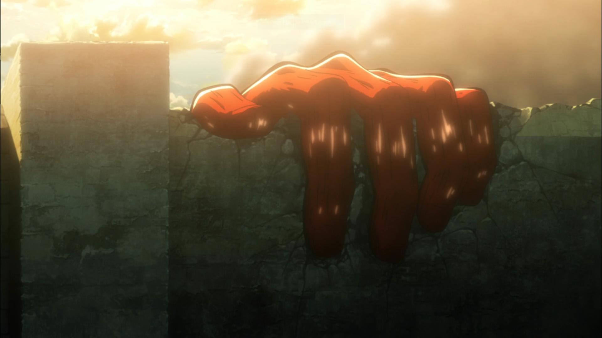 Colossal Titan Wall Hand
