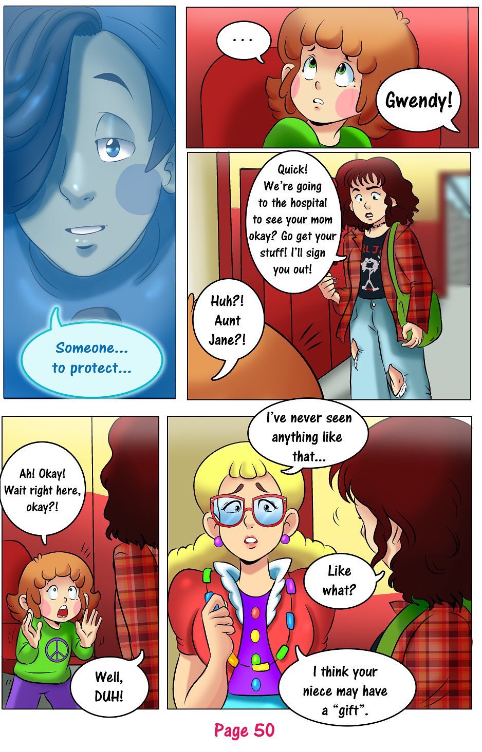 Zer0 W0lf on Twitter: "One detail I noticed in @gwendy_ghost a while back: adults who wear plaid ...