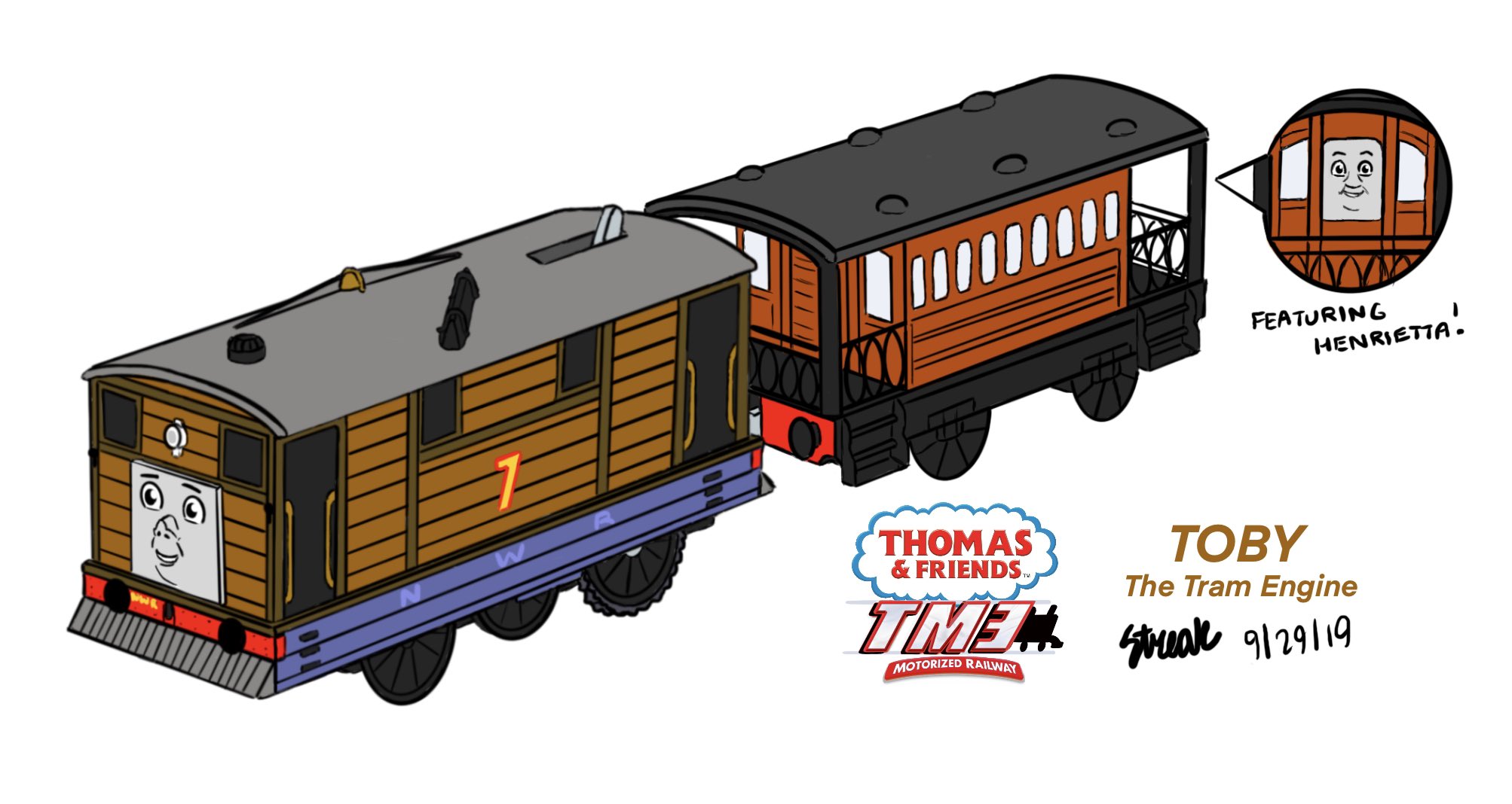 Toby Thomas And Friends Face