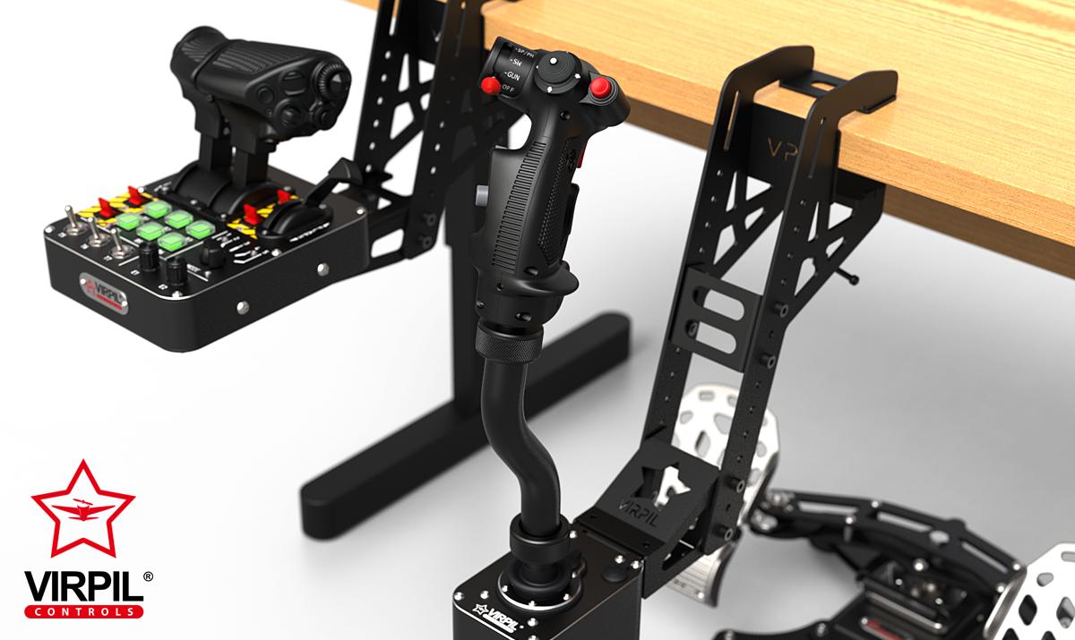 Logitech X56 stick vs. Virpil Constellation Alpha on WarBRD base ...