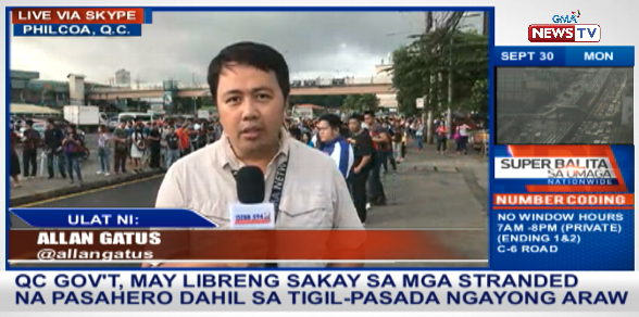 DZBB Super Radyo on Twitter: "Quezon City government, may libreng sakay para sa mga stranded na ...