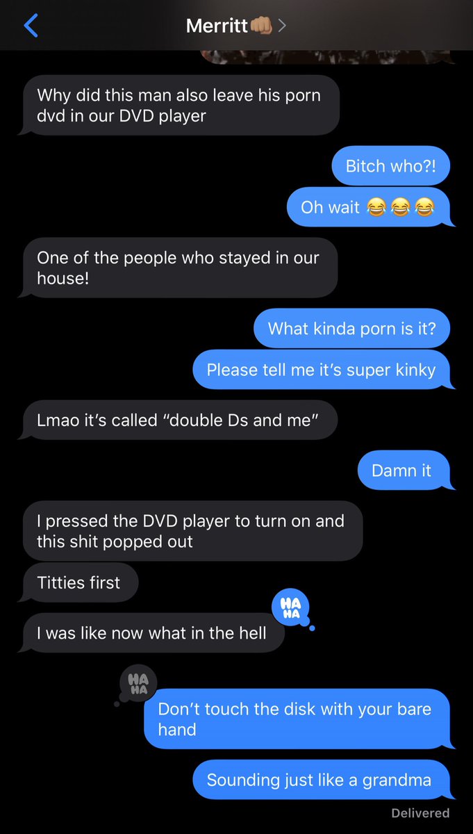 Conversation Between Two People Texting