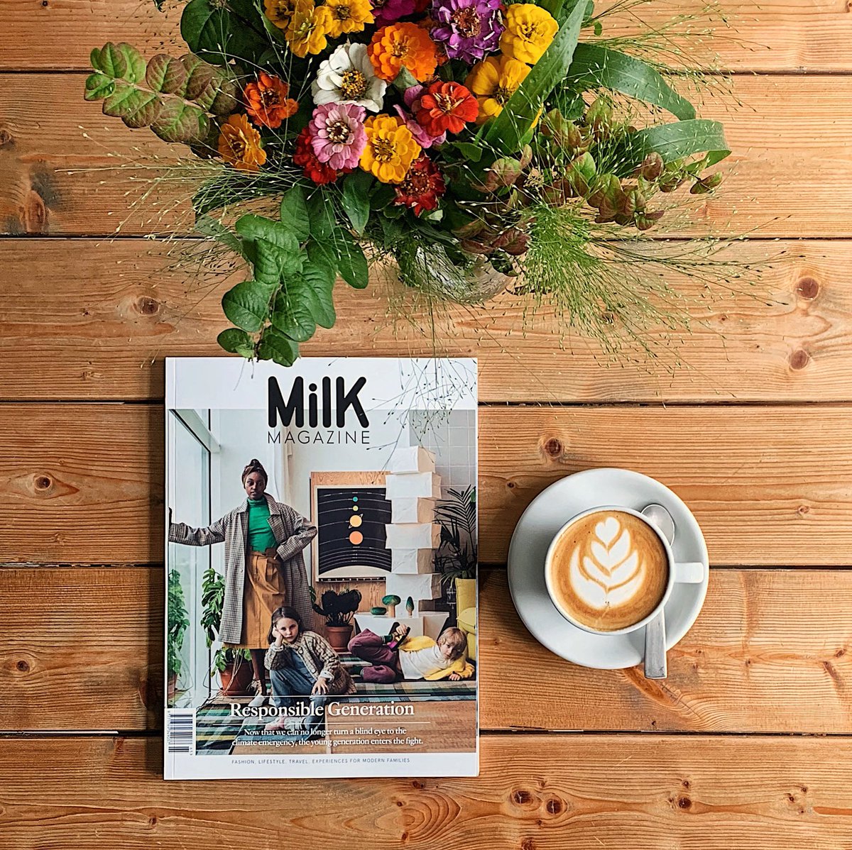 Magazine On Coffee Table