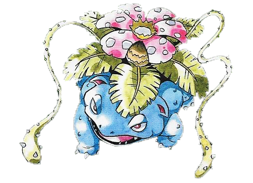 Venusaur Vine Whip By Randomranma On Deviantart