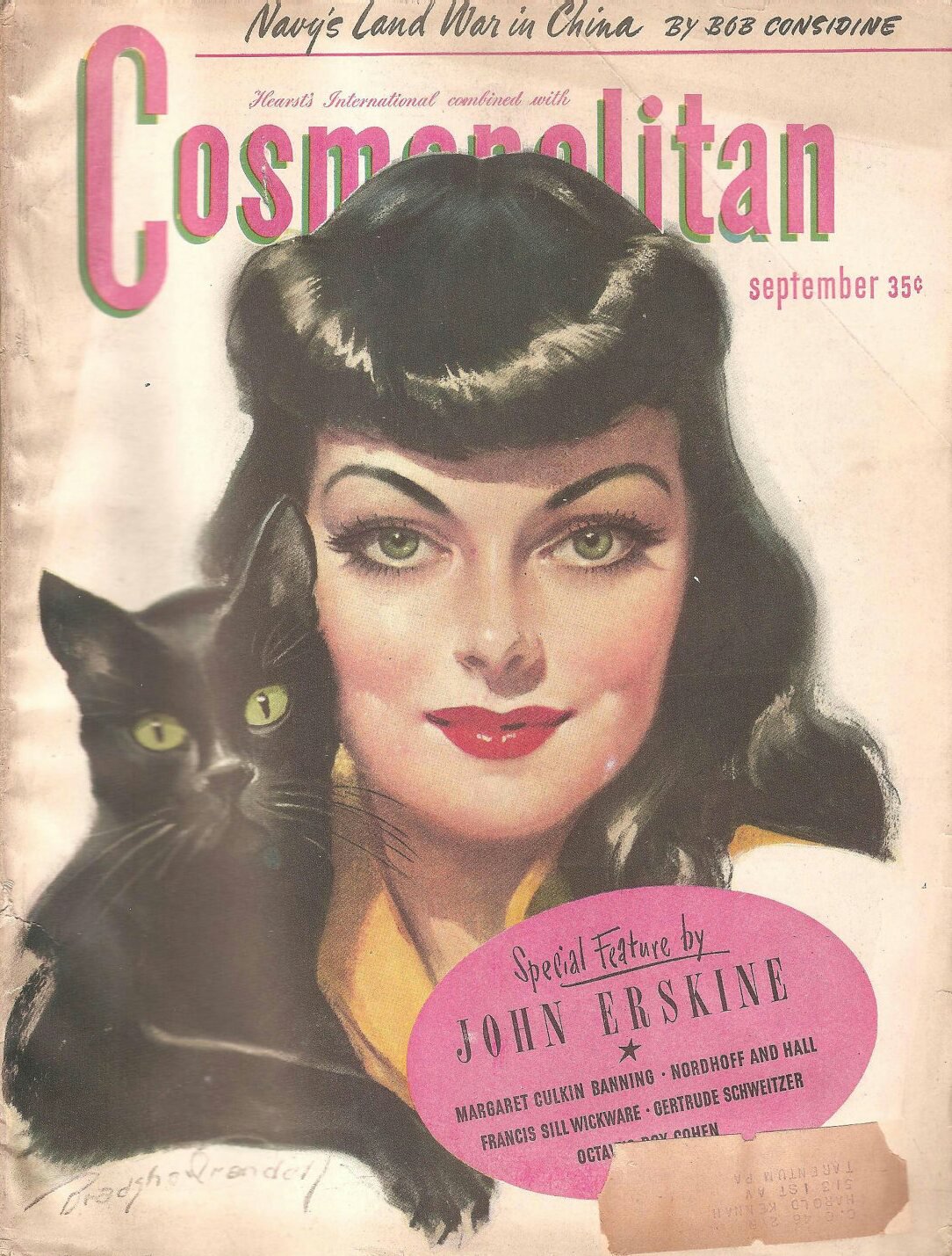 Cosmopolitan Cover Template