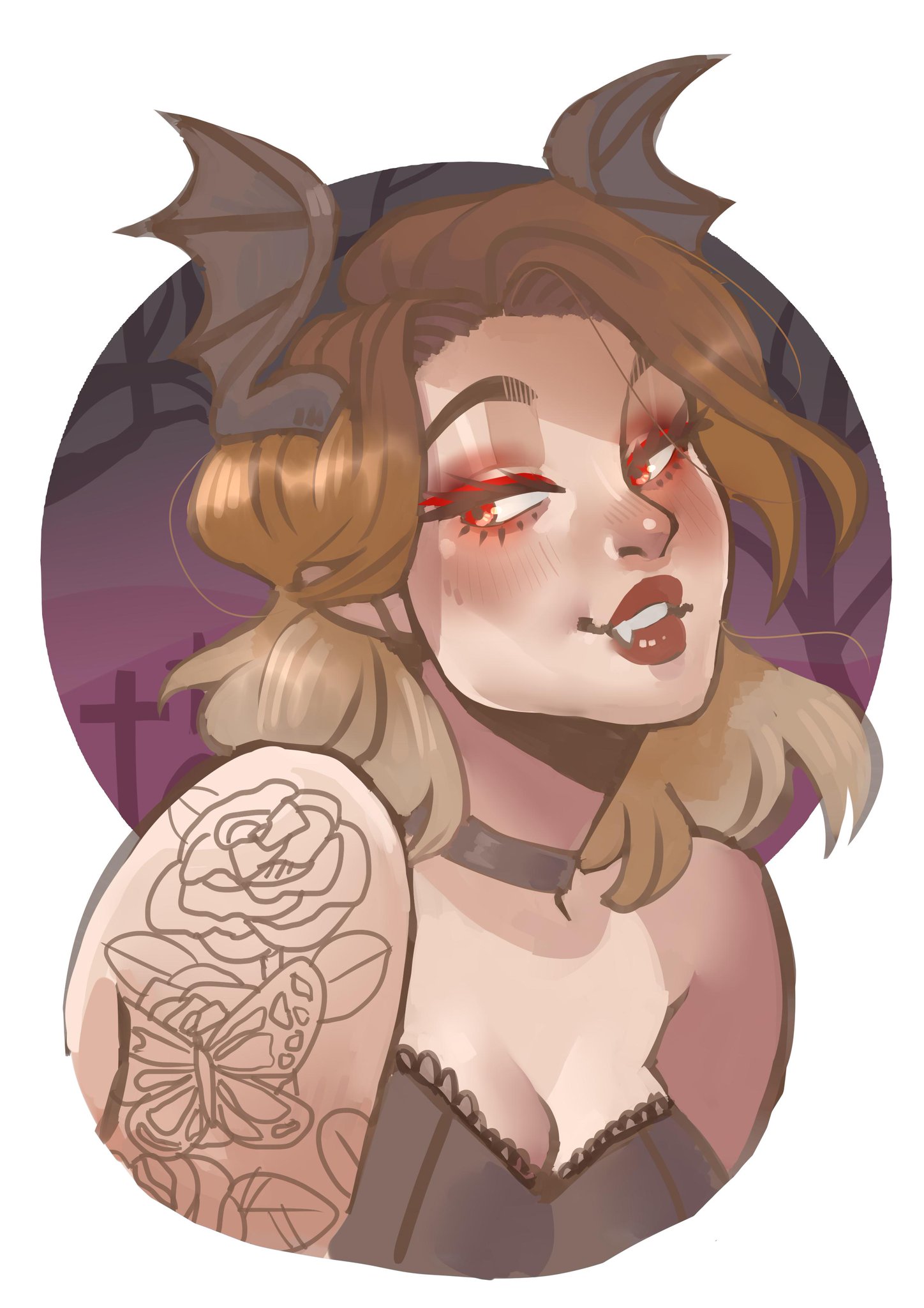 ida/ commissions open on Twitter: "vampy mood https://t.co/PxniMuIapK" / Twitter
