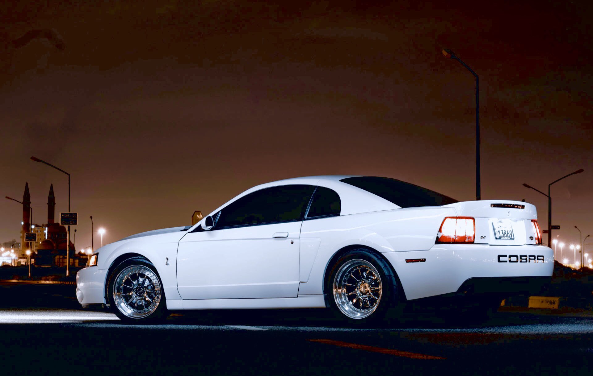 2004 Mustang Cobra White