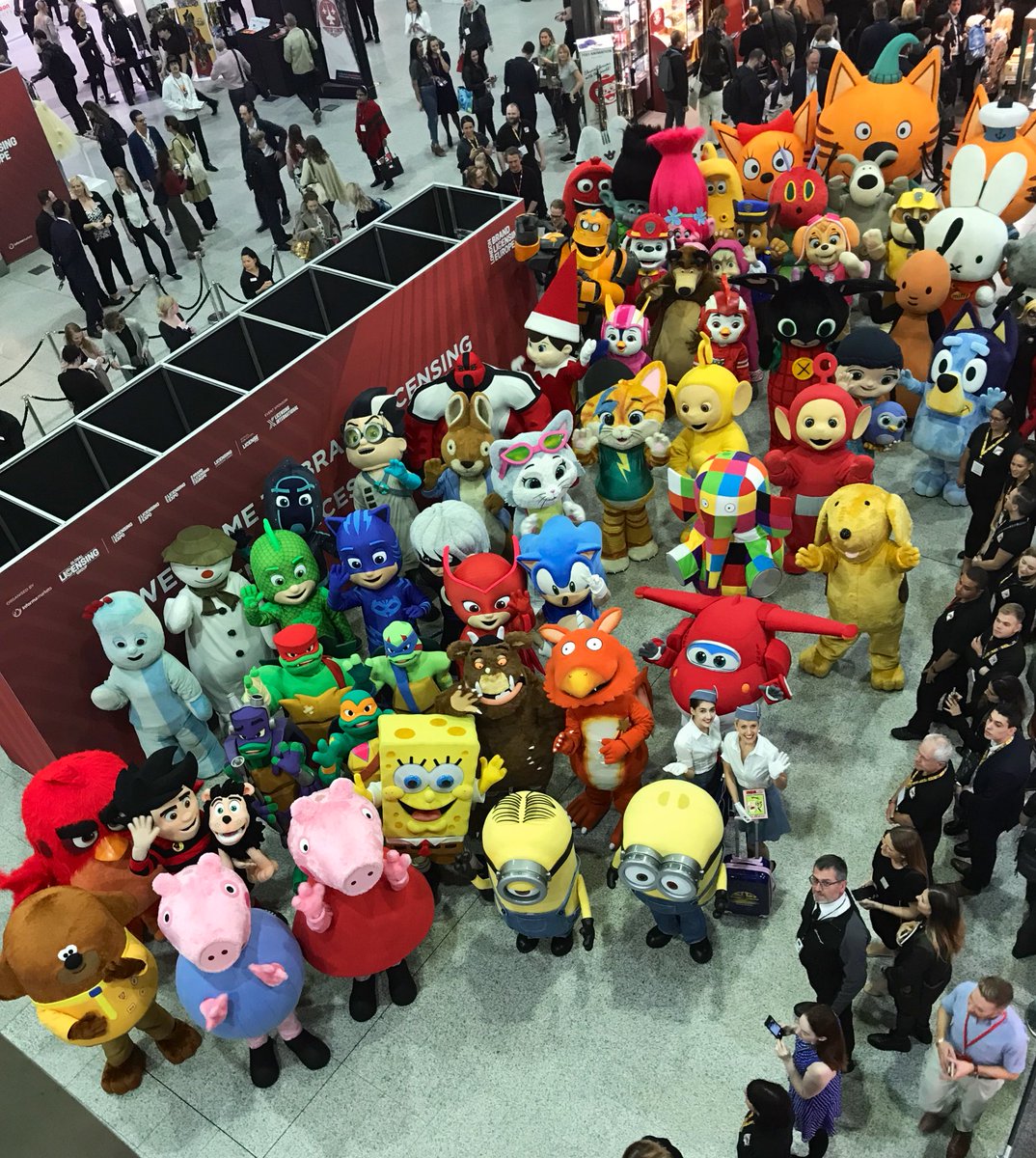 Rainbow Productions @RainbowMascots Timeline, The Visualized Twitter ...