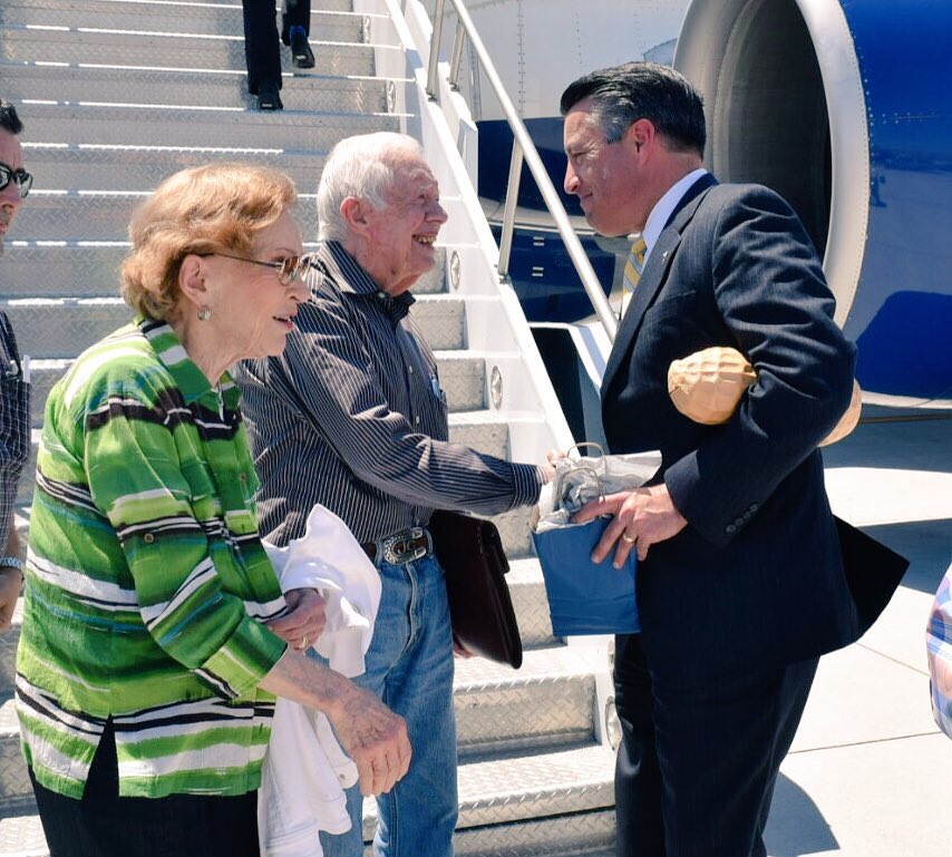 Happy 95th birthday to President Jimmy Carter, a genuinely nice man ...