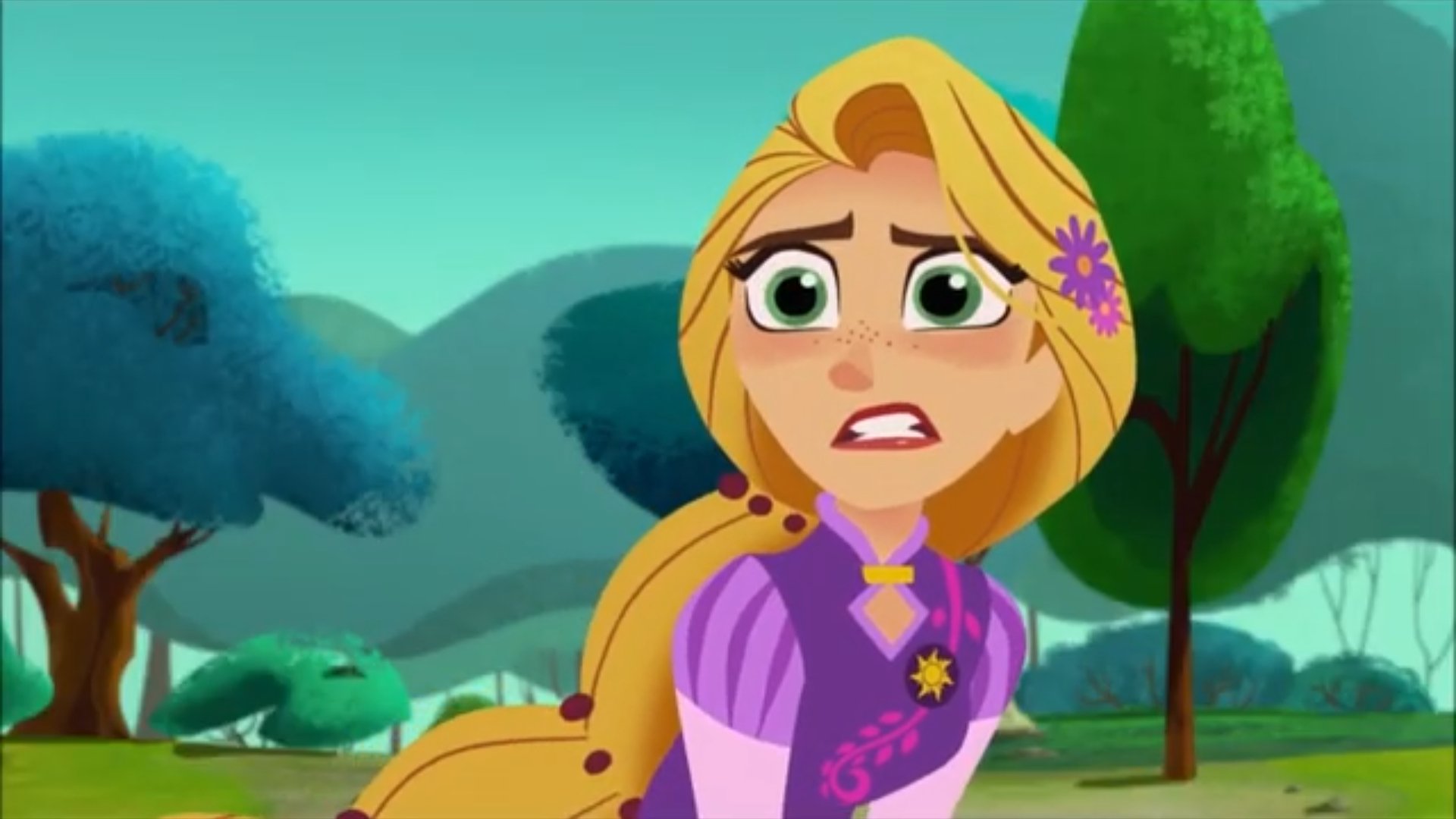 Rapunzel Gesicht Clipart