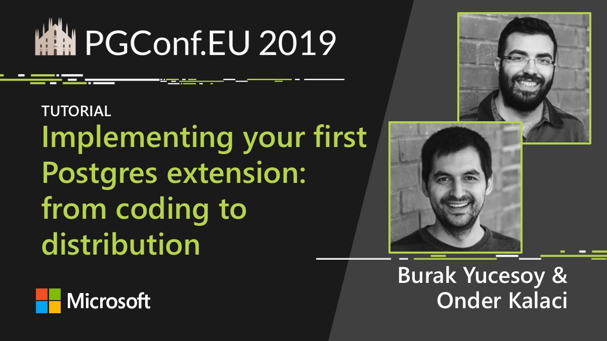 Citus Data on Twitter: "It's not too late! Coming to #pgconfeu & wish you signed up for a ...