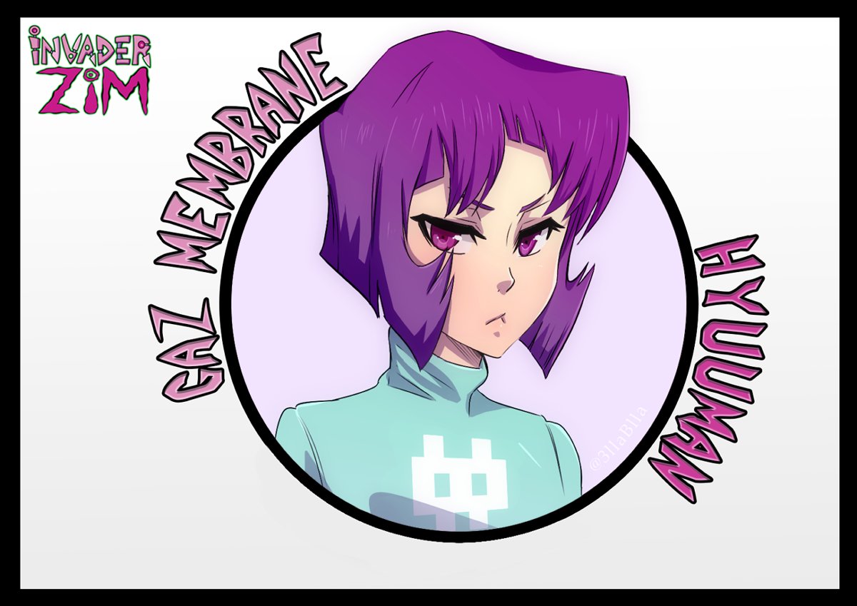 Invader Zim Gaz Anime