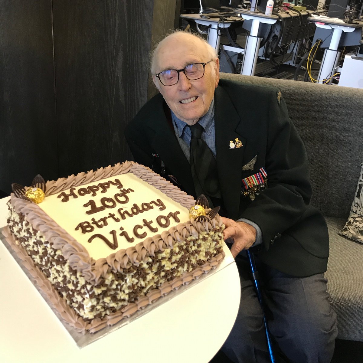 100th Birthday Cake For A Man