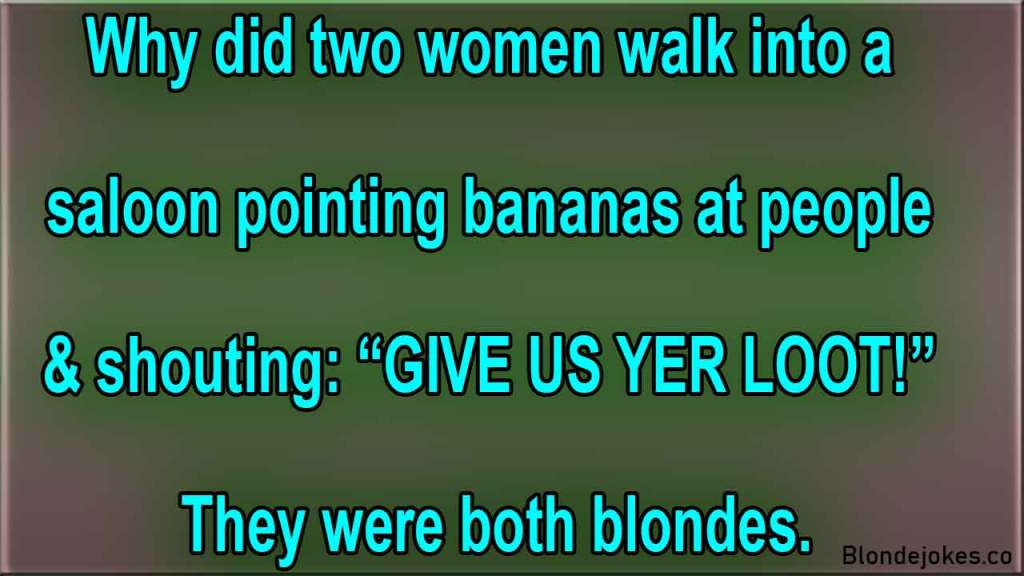 Funny Clean Blonde Jokes