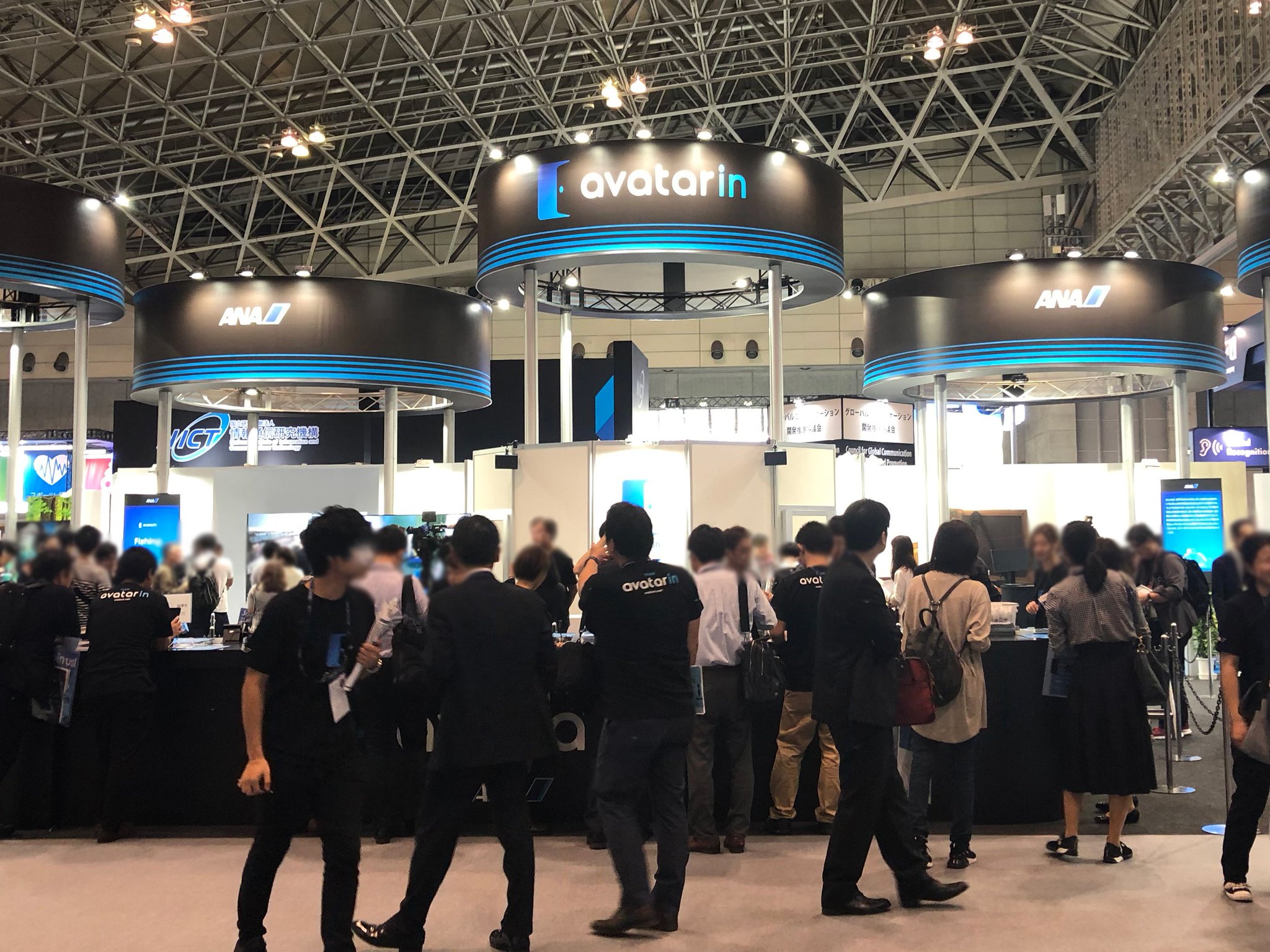 JVC (Japan) on Twitter: "10/15-18まで、幕張メッセで「CEATEC 2019」が開催中。 JVCはブース出展しておりませんが、ANAホールディングス株式会社様が ...