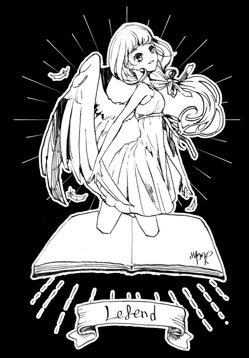 「15. Legend #inktober #Inktober2019 」|ゆうひの漫画