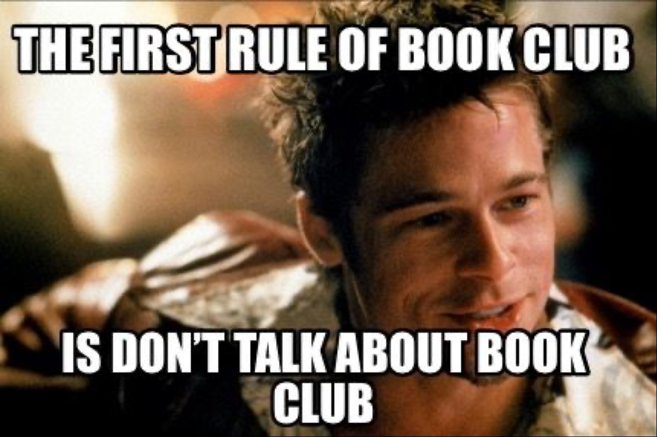 Book Club Reading Meme