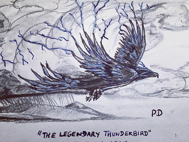 Thunderbird Myth Art