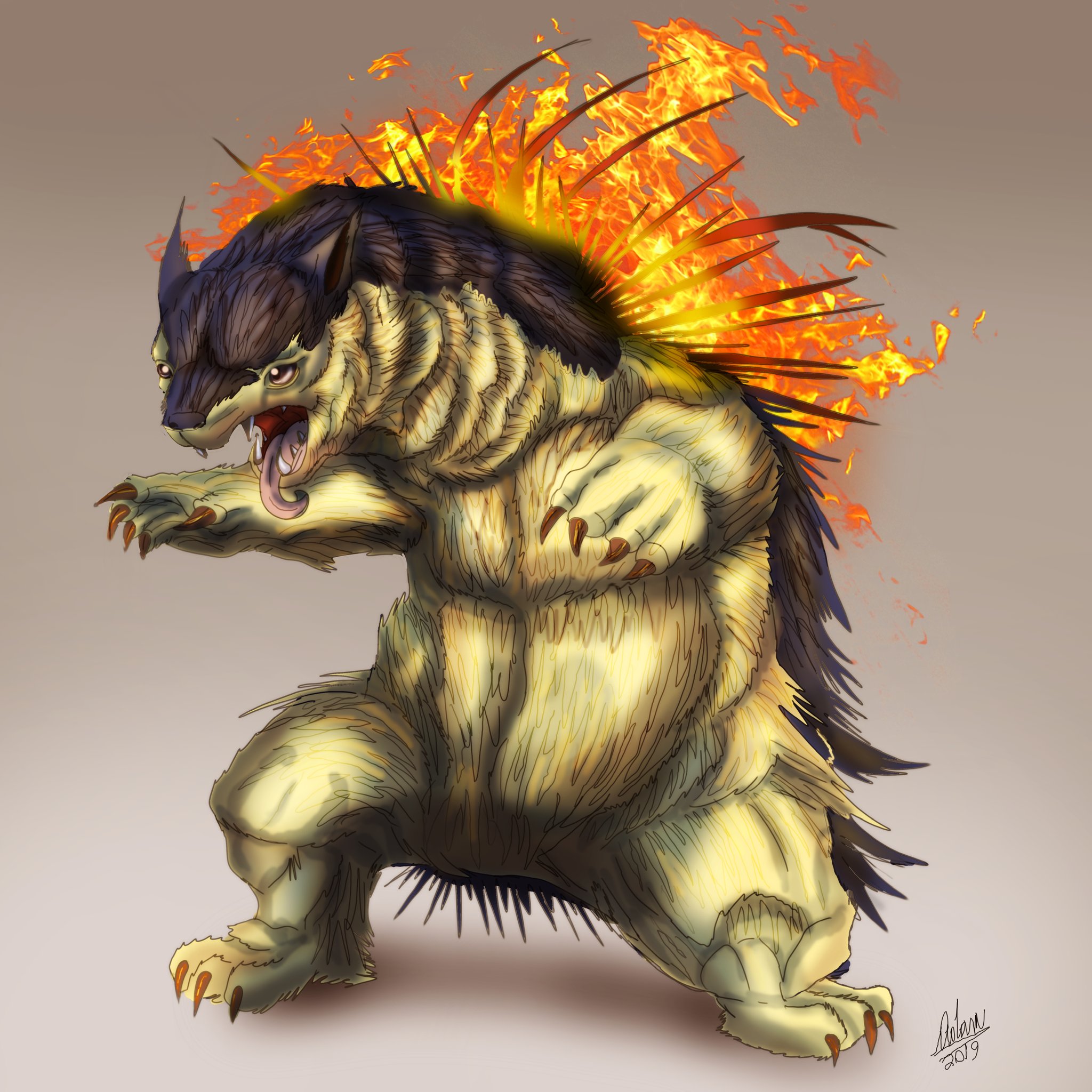 Realistic Typhlosion