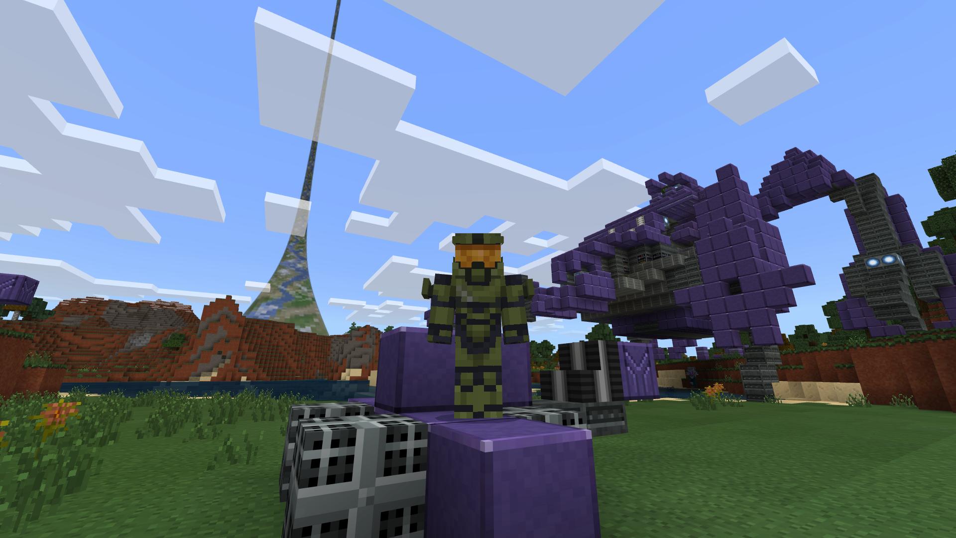 Halo Vs Minecraft