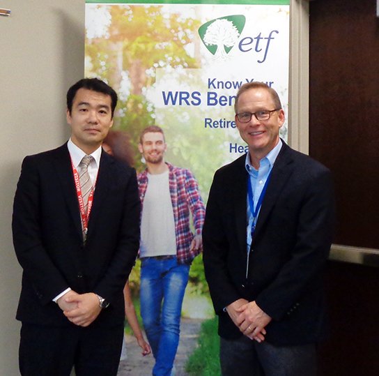 WI ETF on Twitter: "ETF and Deputy Sec. John Voelker (right) recently hosted Takamitsu Isse, an ...