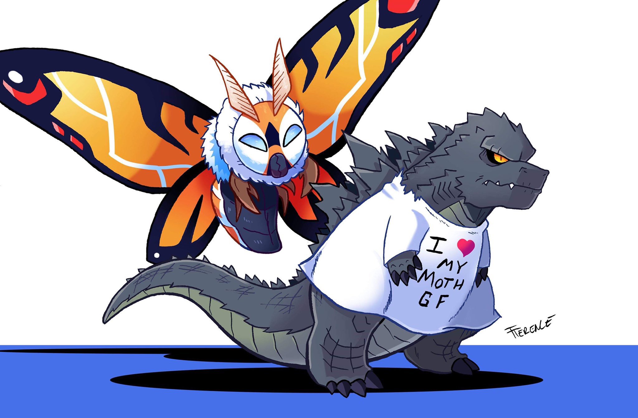Godzilla Mothra