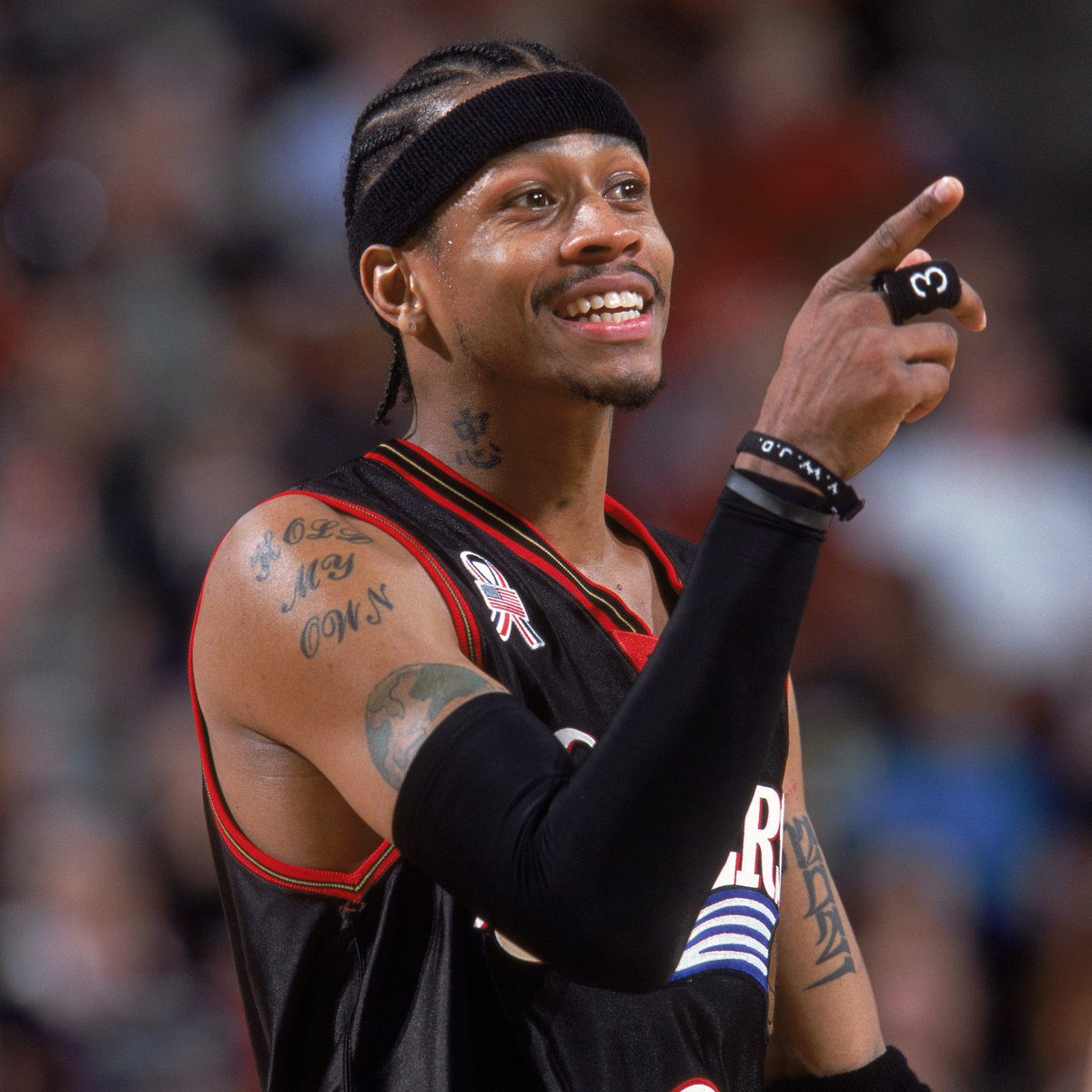 Allen Iverson Hand Tattoos